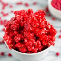 Red Hot Cinnamon Popcorn - I Heart Eating