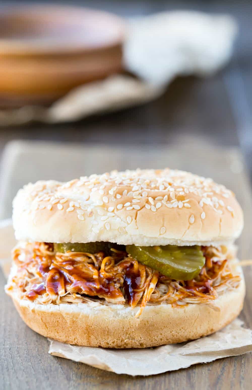 Slow Cooker Dr Pepper BBQ Chicken - I Heart Eating