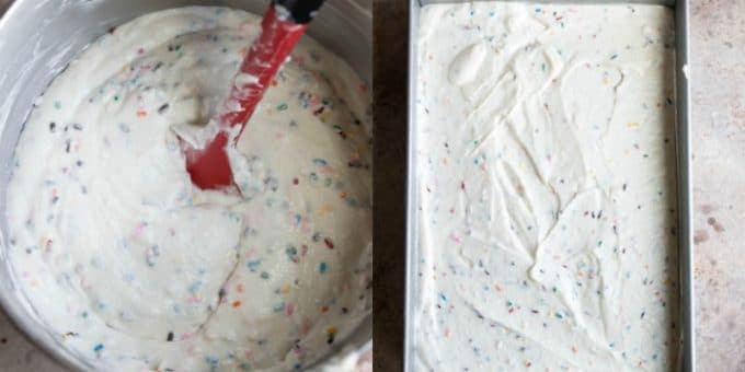 Homemade Funfetti Cake - I Heart Eating