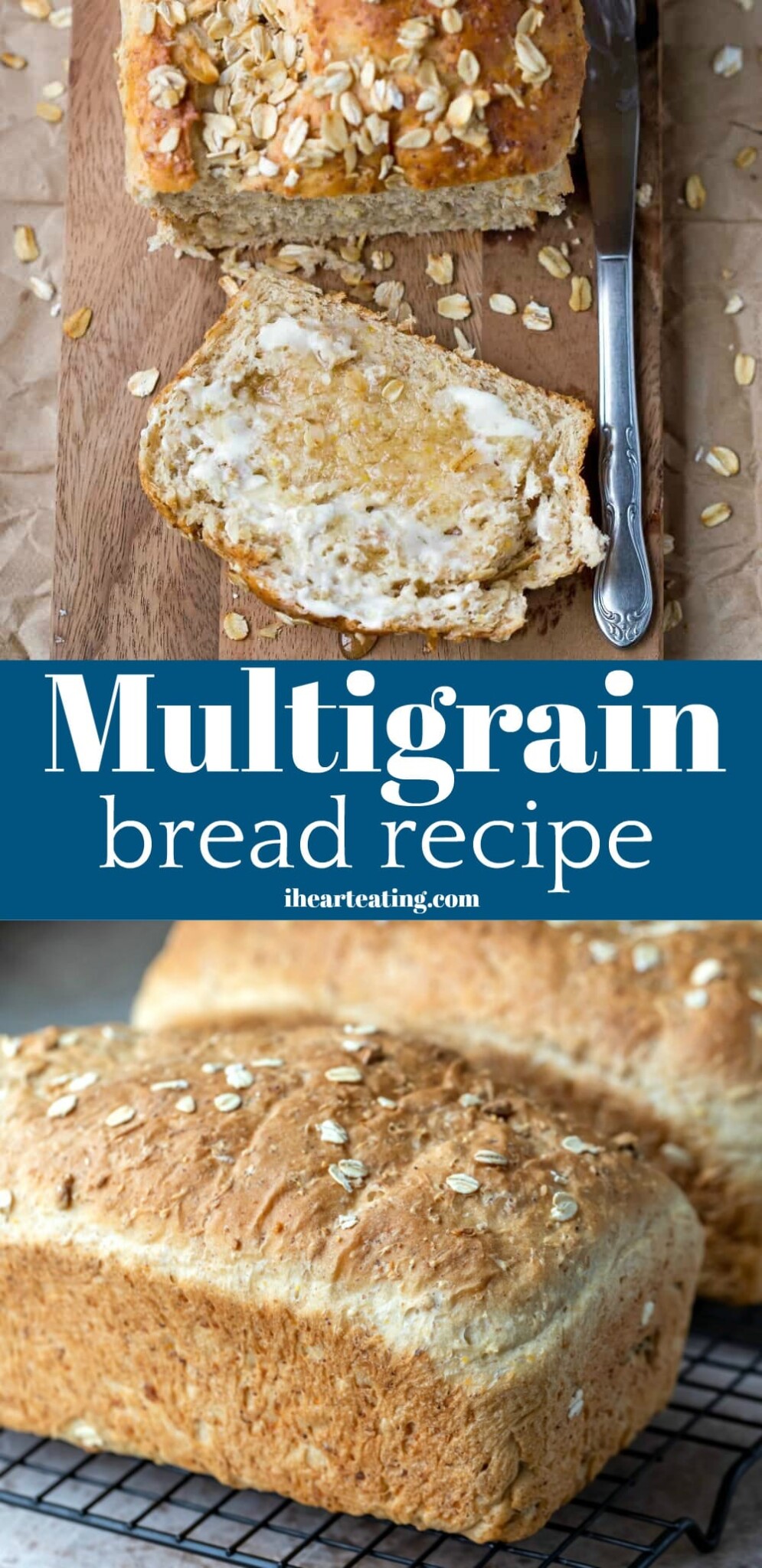 Multigrain Bread Recipe - I Heart Eating