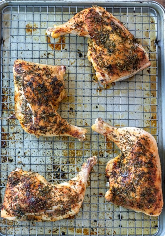 Herb Roasted Chicken Recipe - I Heart Eating