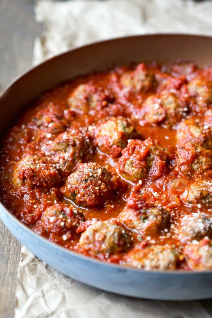 Baked Meatball Recipe - I Heart Eating