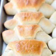 Butterhorn Dinner Roll Recipe - I Heart Eating