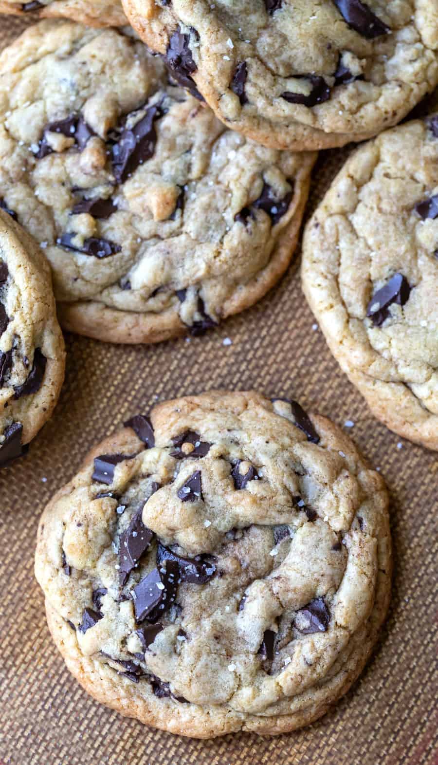 Thick Homemade Chocolate Chip Cookies - I Heart Eating