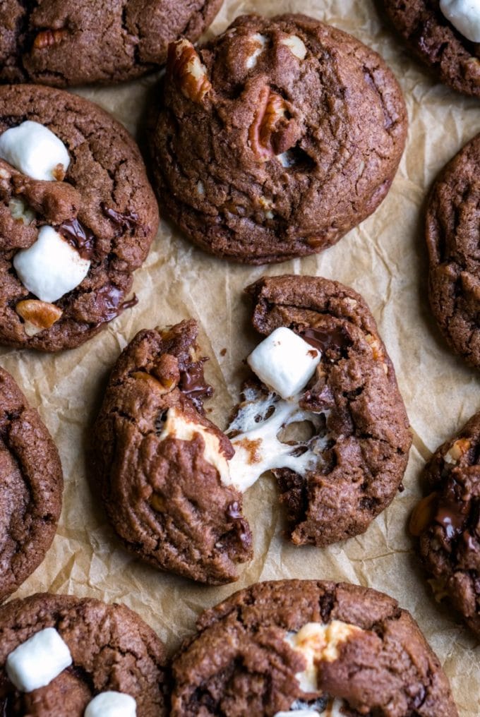 Mississippi Mud Cookies - I Heart Eating