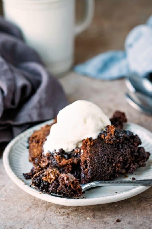 Slow Cooker Brownies - I Heart Eating