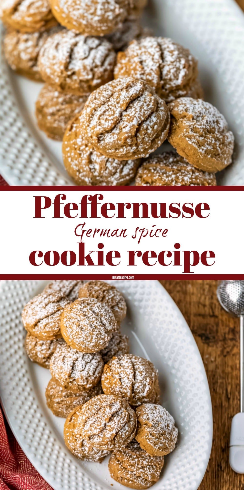 Pfeffernusse Cookies - I Heart Eating