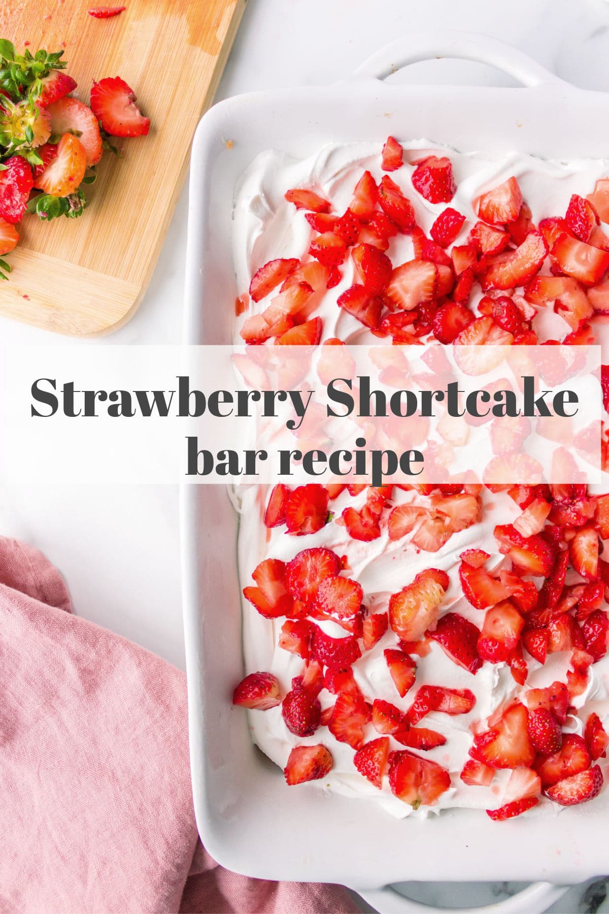 Strawberry Shortcake Bars - I Heart Eating