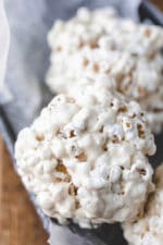 Easy Popcorn Ball Recipe - I Heart Eating