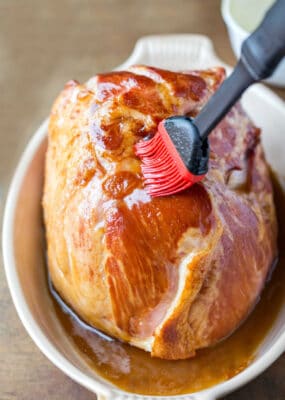 Maple Glazed Ham Recipe - I Heart Eating