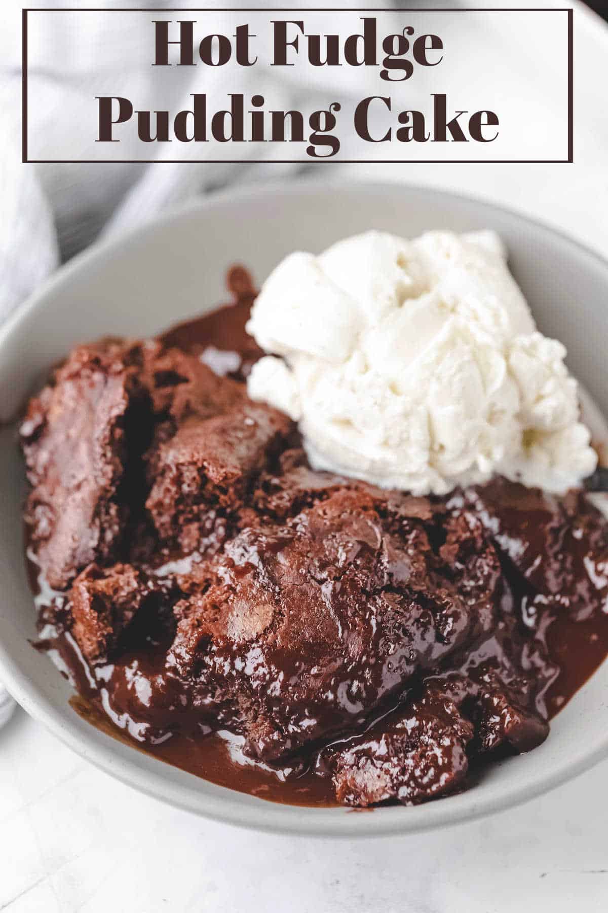 Hot Fudge Pudding Cake - I Heart Eating