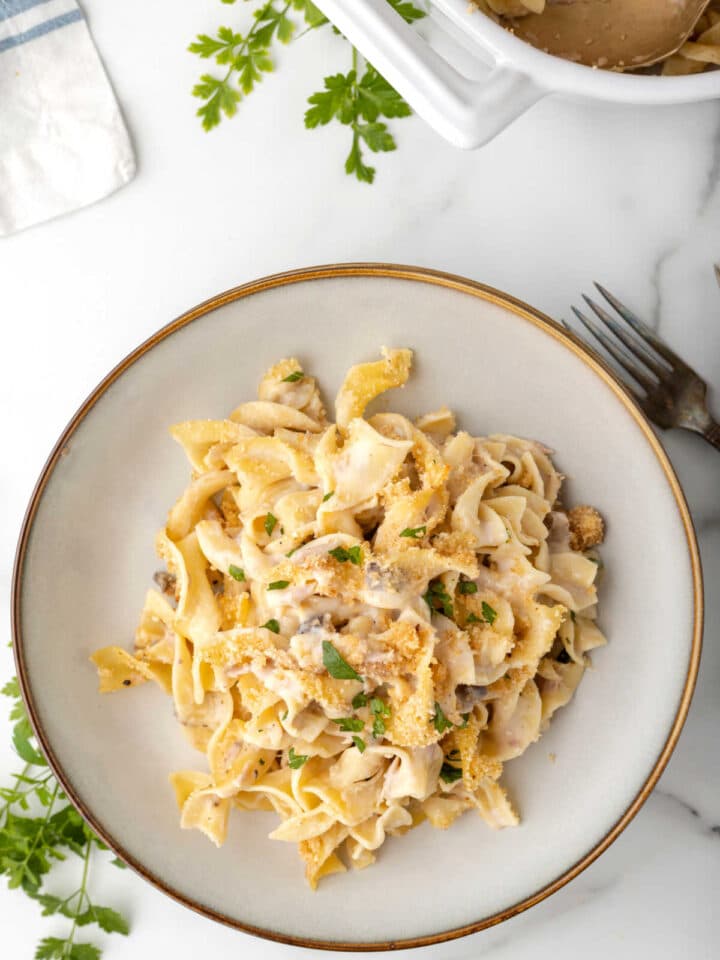 Overnight Hash Brown Casserole - I Heart Eating