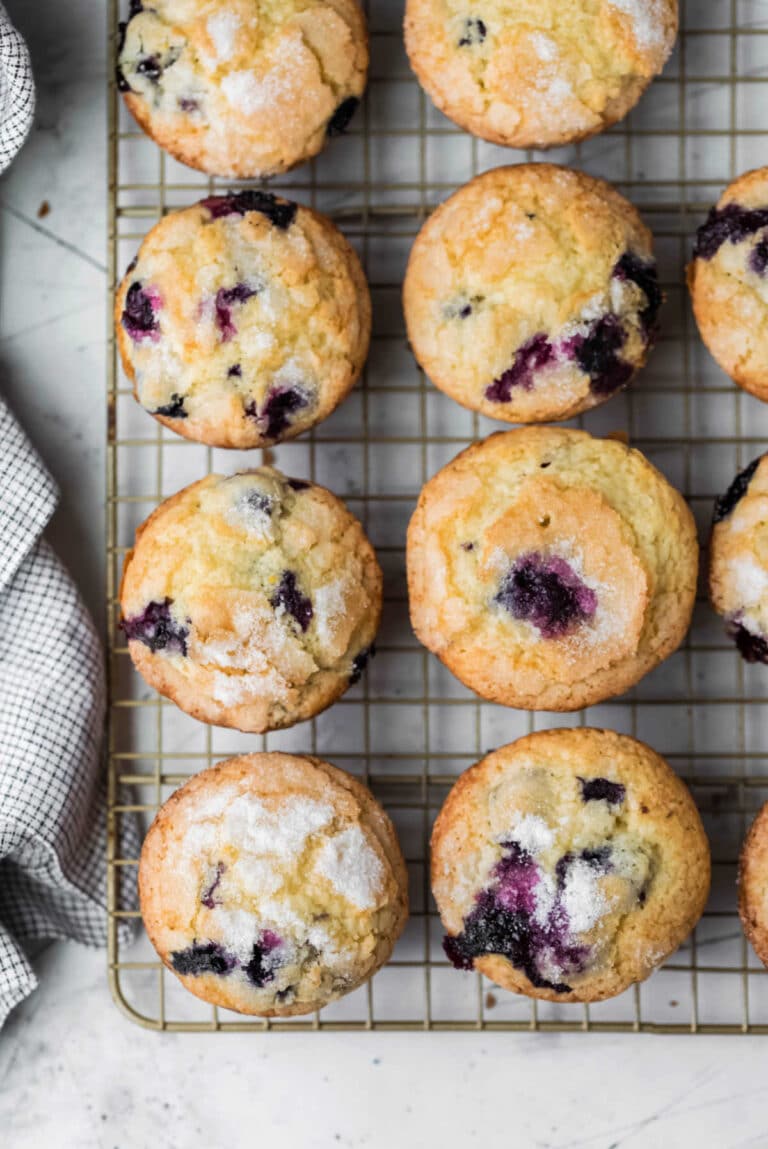 Lemon Blueberry Muffins - I Heart Eating