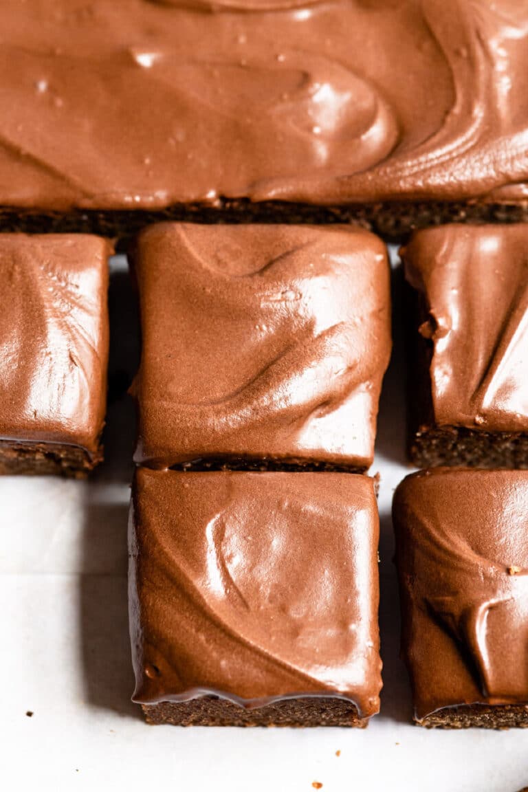 Frosted Brownie Recipe - I Heart Eating