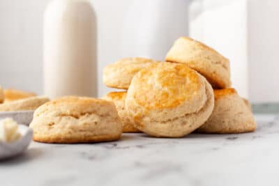 Homemade Buttermilk Biscuits - I Heart Eating