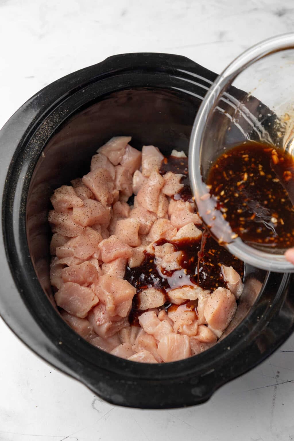 Slow Cooker Sesame Chicken - I Heart Eating