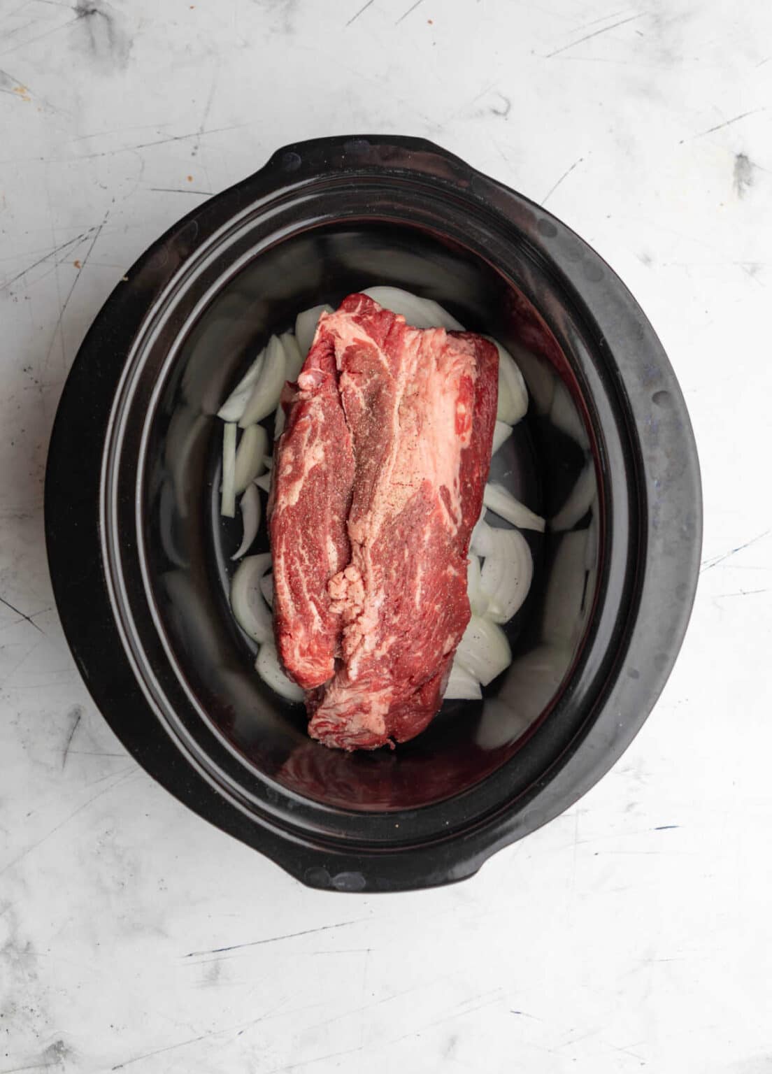 Slow Cooker Barbecue Beef - I Heart Eating
