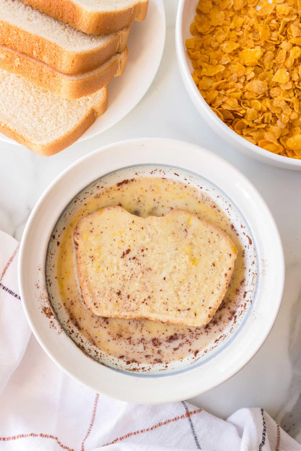 Cornflake French Toast Recipe - I Heart Eating