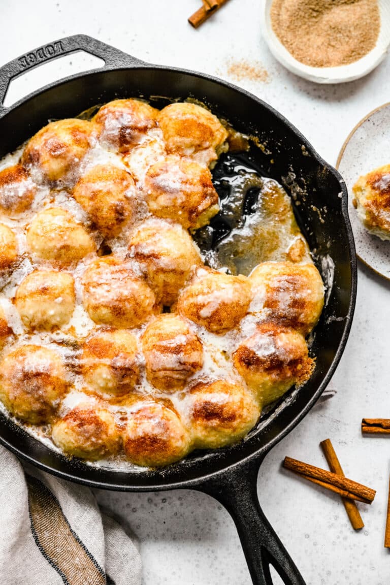 Cinnamon Roll Bites - I Heart Eating