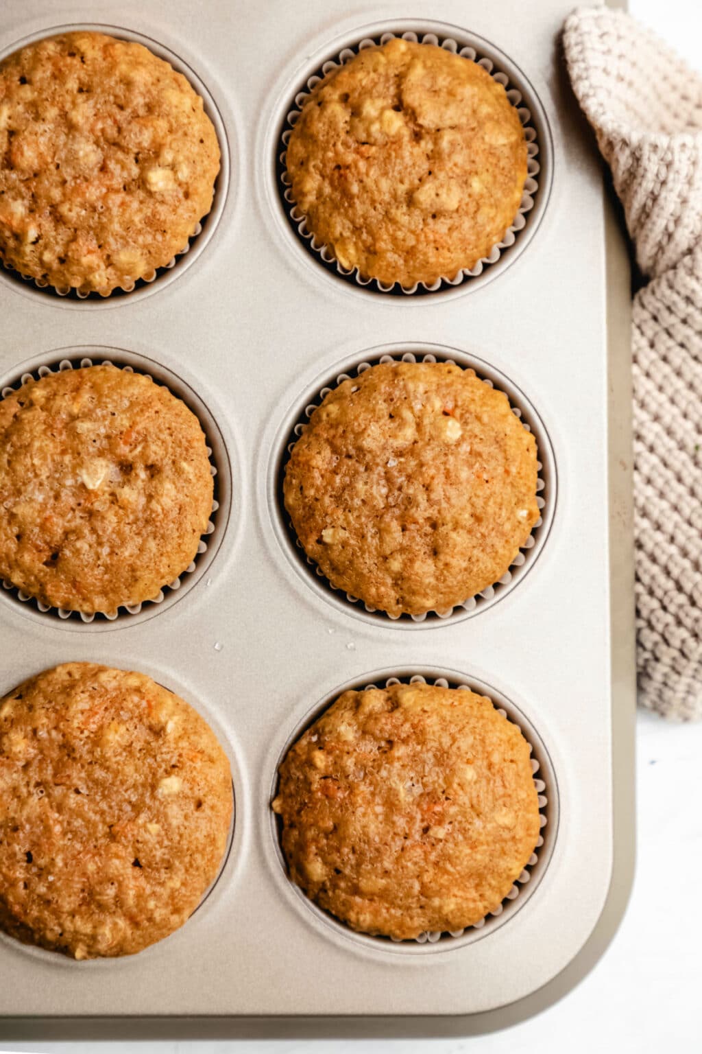 Carrot Oat Muffins - I Heart Eating