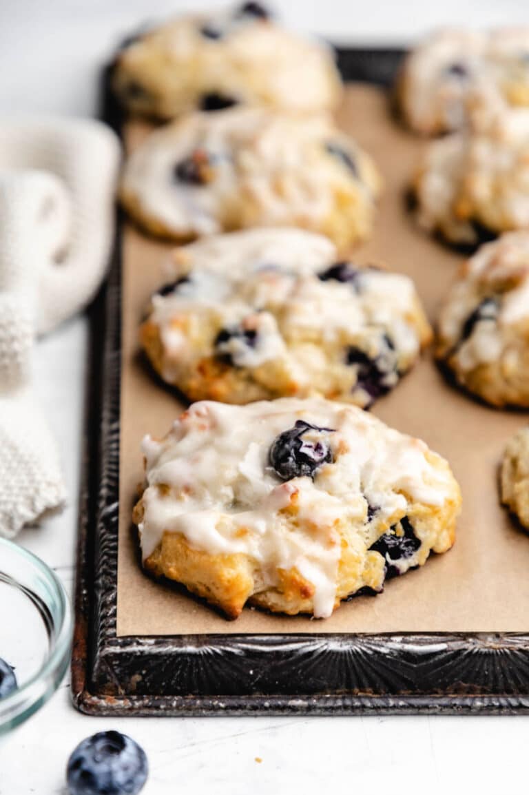 Blueberry Biscuits - I Heart Eating