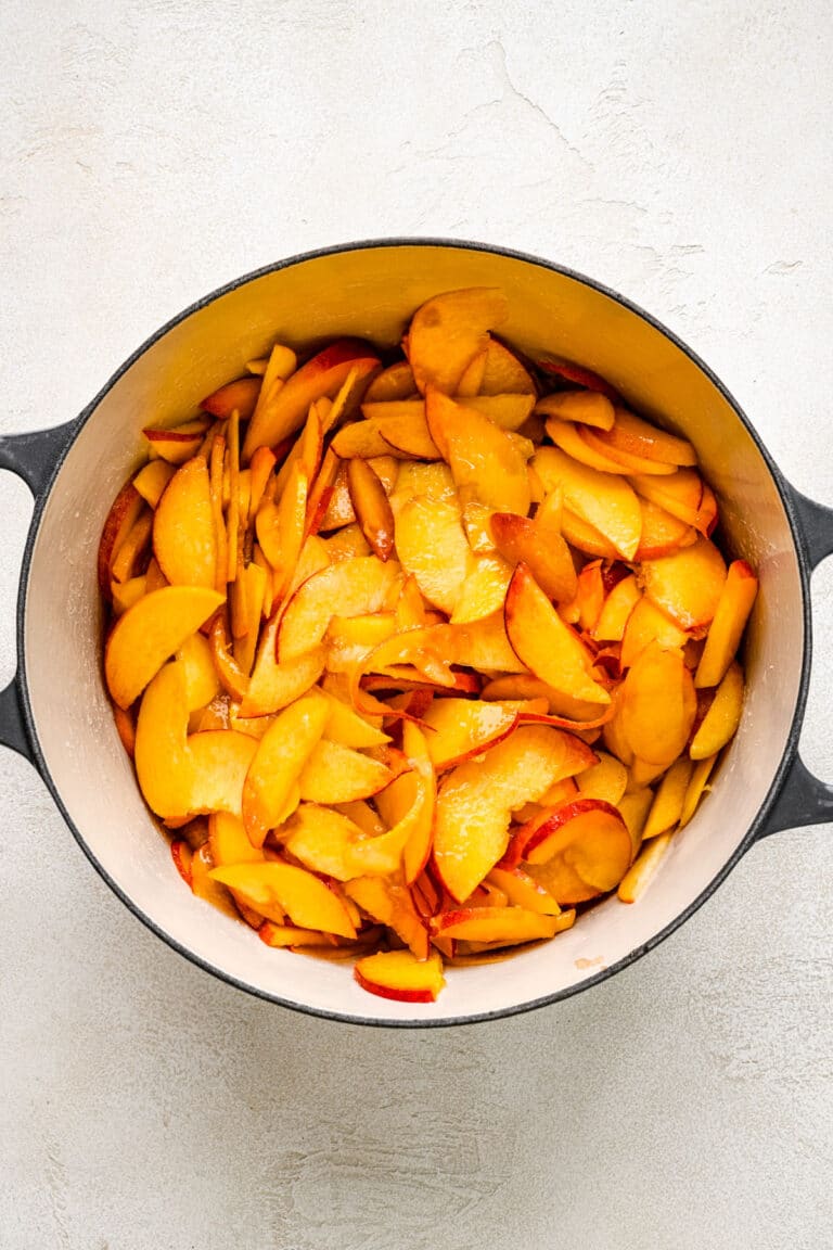 Peach Syrup - I Heart Eating