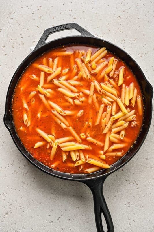 One Skillet Baked Ziti I Heart Eating One Skillet Baked Ziti I Heart Eating