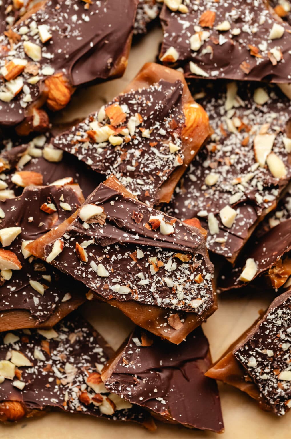Homemade Toffee Recipe - I Heart Eating
