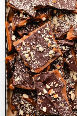 Homemade Toffee Recipe - I Heart Eating