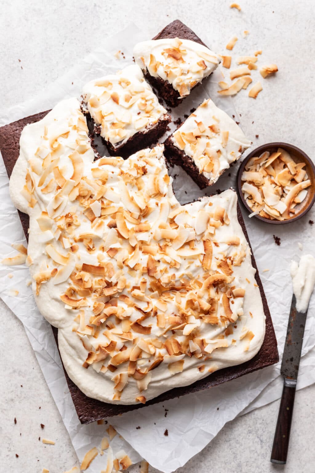 Chocolate Coconut Cake - I Heart Eating