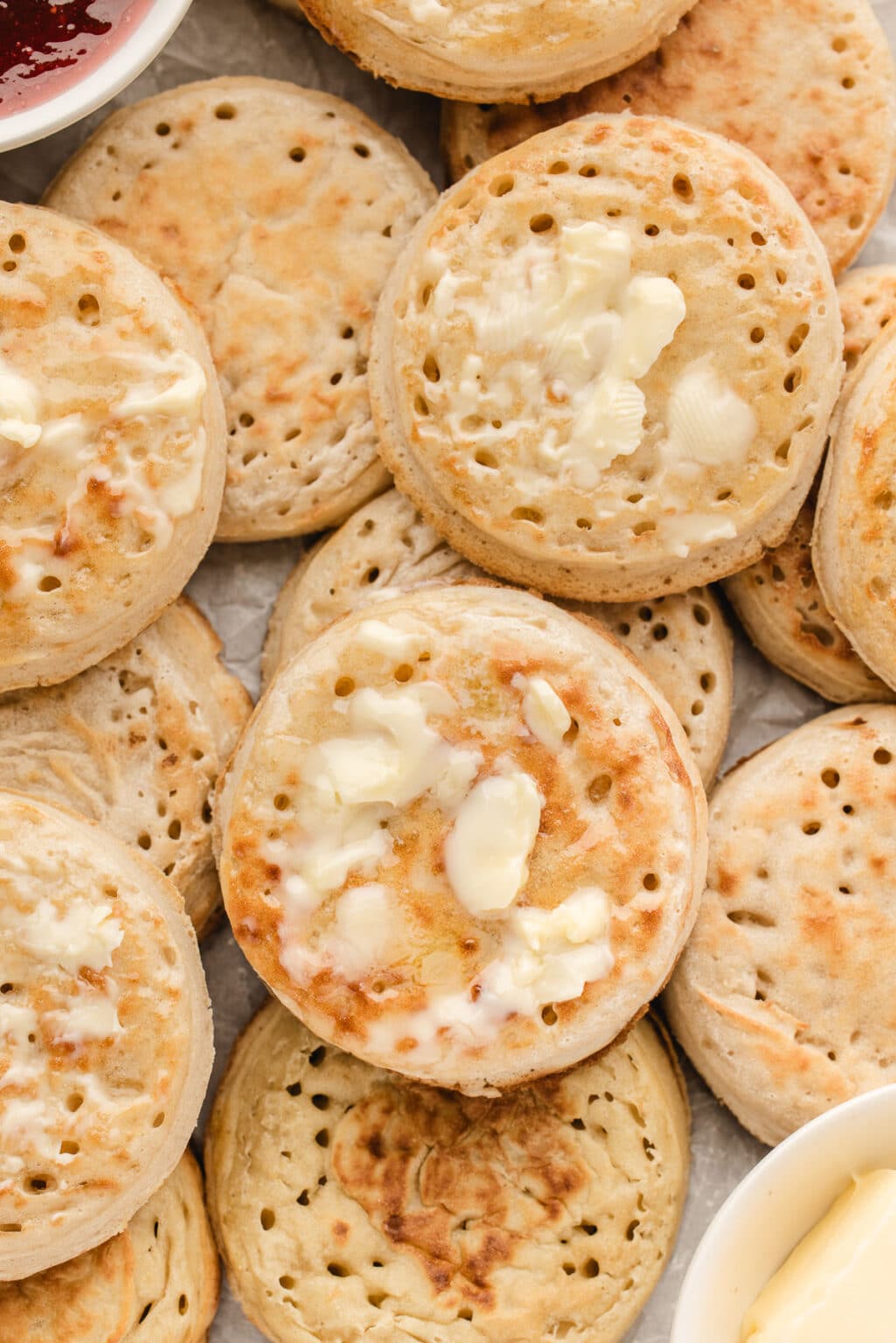 English Crumpets - I Heart Eating