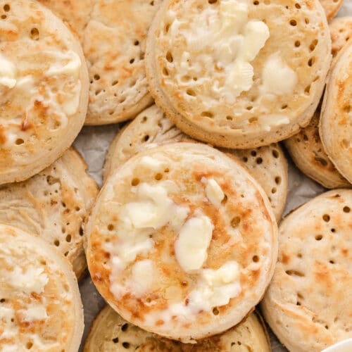 English Crumpets - I Heart Eating