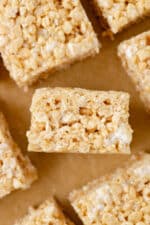 Brown Butter Rice Krispies Treats - I Heart Eating