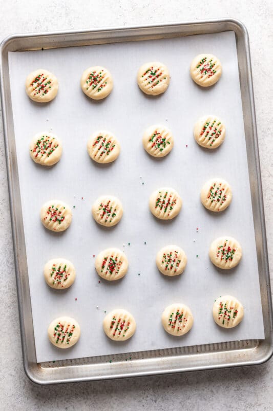 Whipped Shortbread Cookies - I Heart Eating