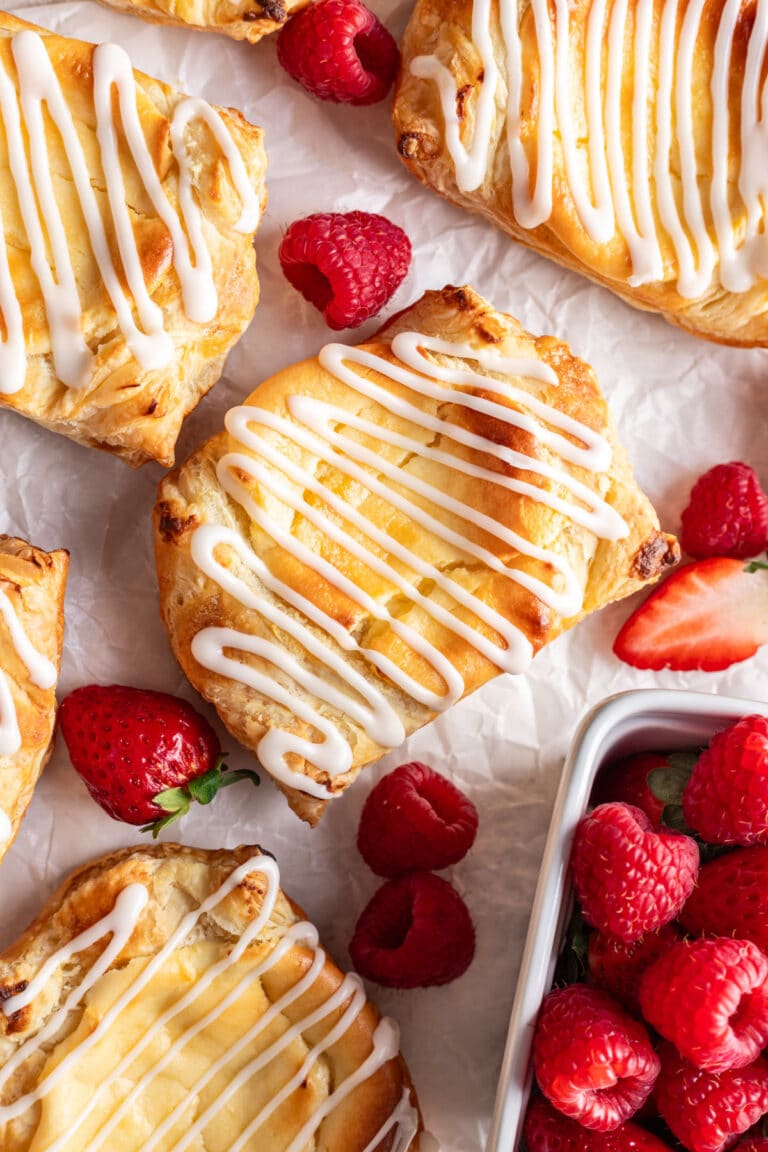 Cheese Danish Recipe - I Heart Eating