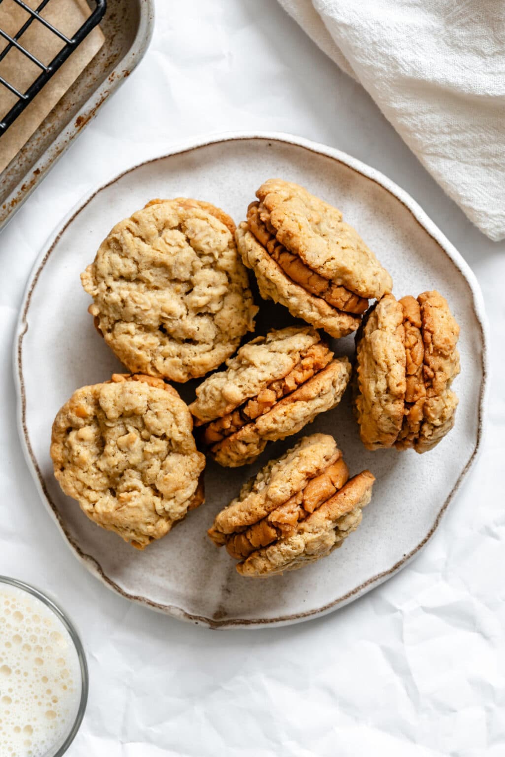 Do-Si-Dos Cookies (Oatmeal Cookies with Peanut Butter Filling) - I ...