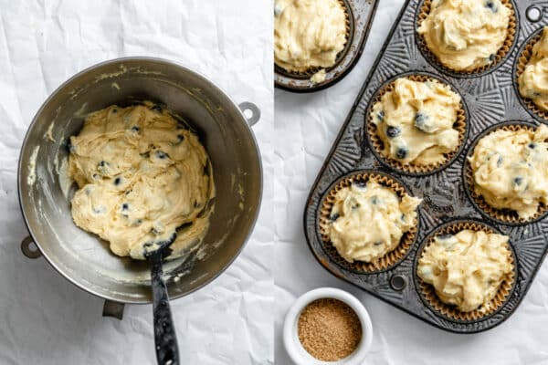 Bakery Style Blueberry Muffins - I Heart Eating