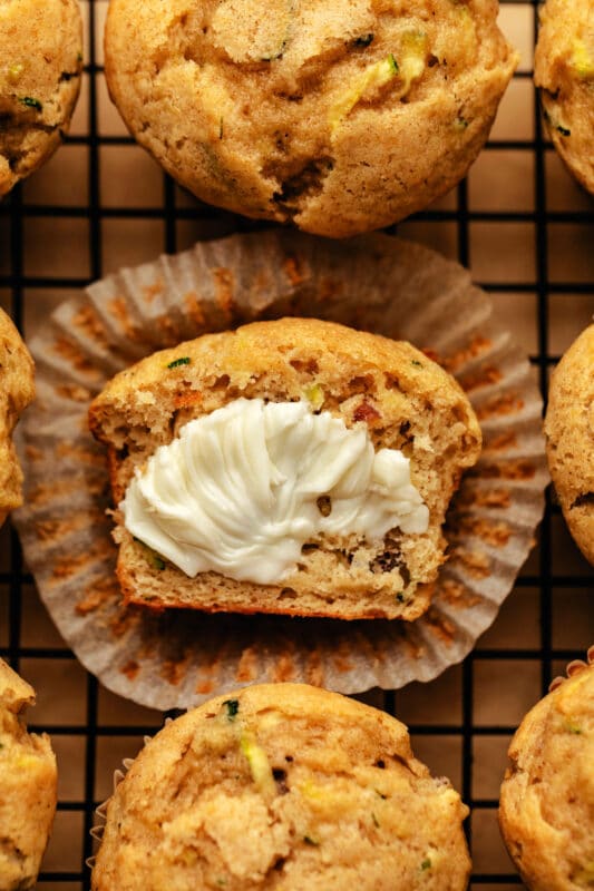 Zucchini Muffins - I Heart Eating