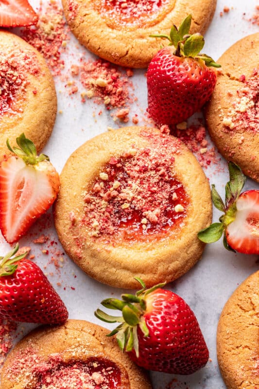 Strawberry Shortcake Cookies - I Heart Eating