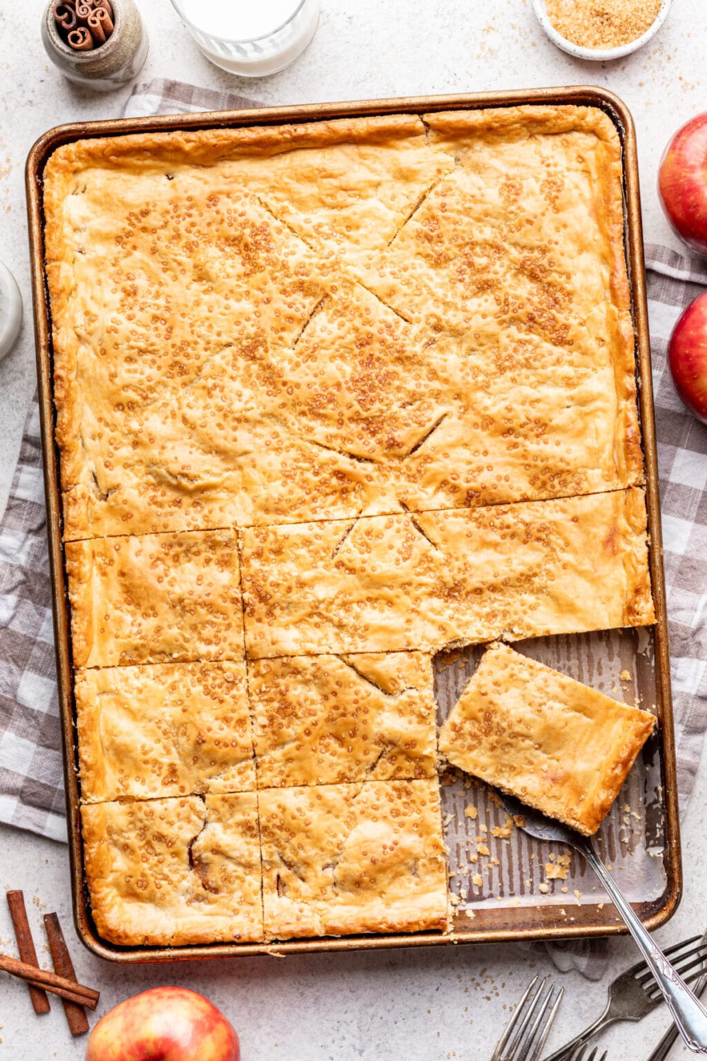 Apple Slab Pie - I Heart Eating