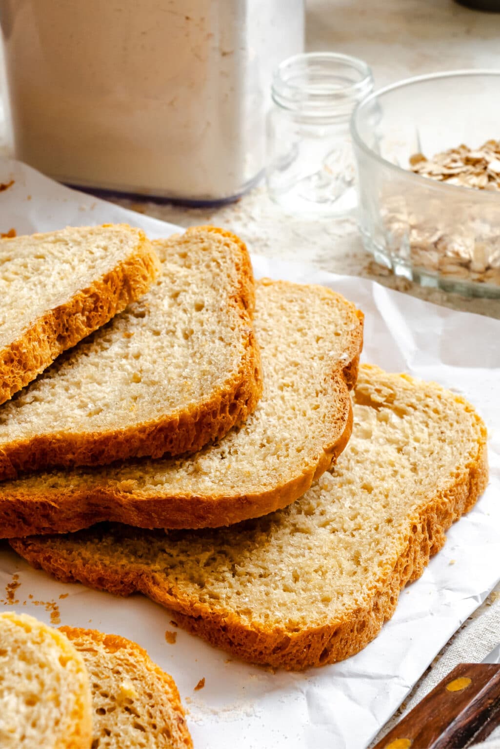 Bread Machine Honey Oat Bread I Heart Eating