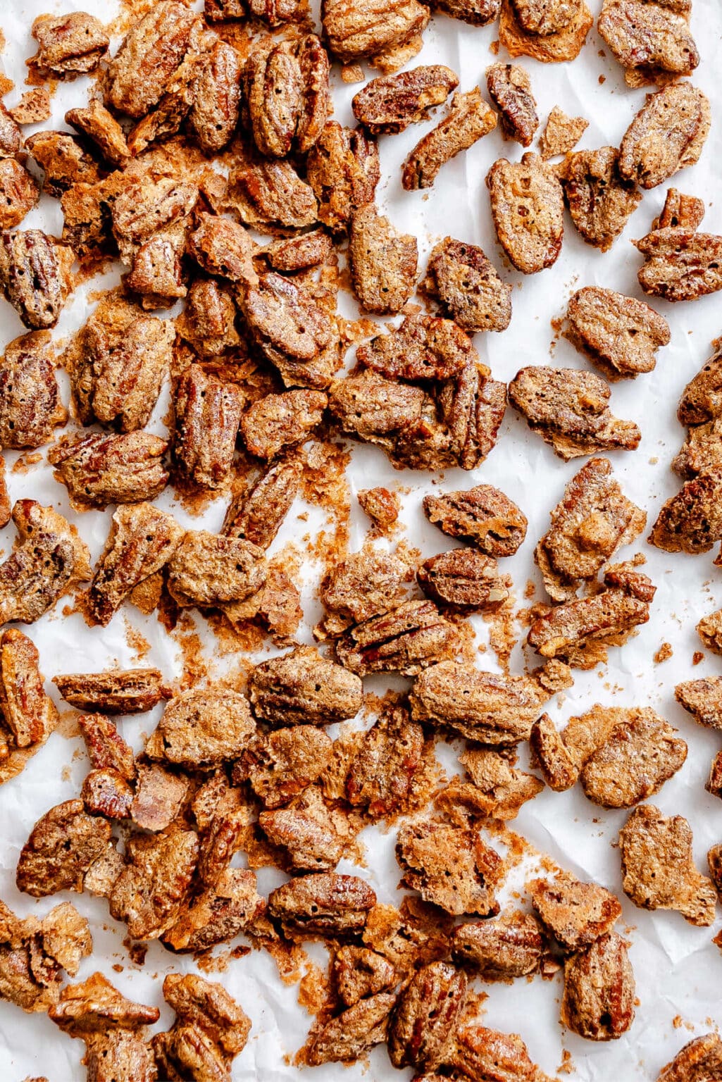 Easy Candied Pecans Recipe - I Heart Eating