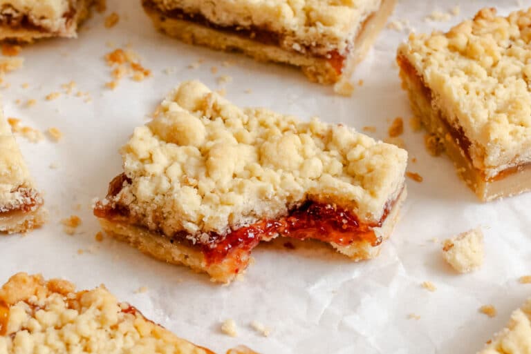 Jam Bars - I Heart Eating