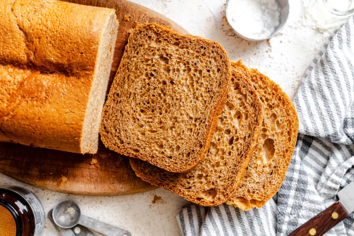 Bread Machine Steakhouse Brown Bread - I Heart Eating