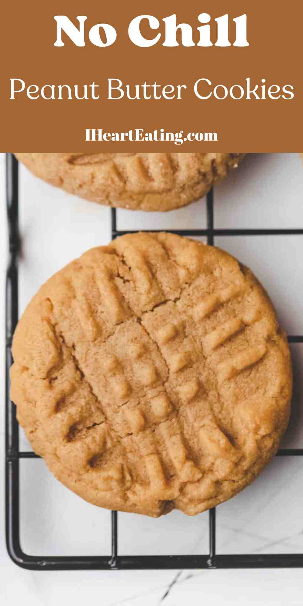 Easy Peanut Butter Cookies - I Heart Eating